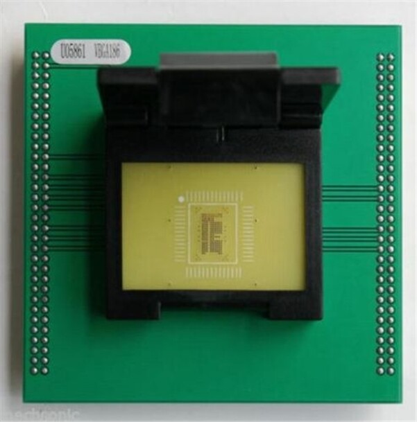 New U05861 VBGA186 BGA186 Socket Adapter For UP818 UP828 Programmer sb ...