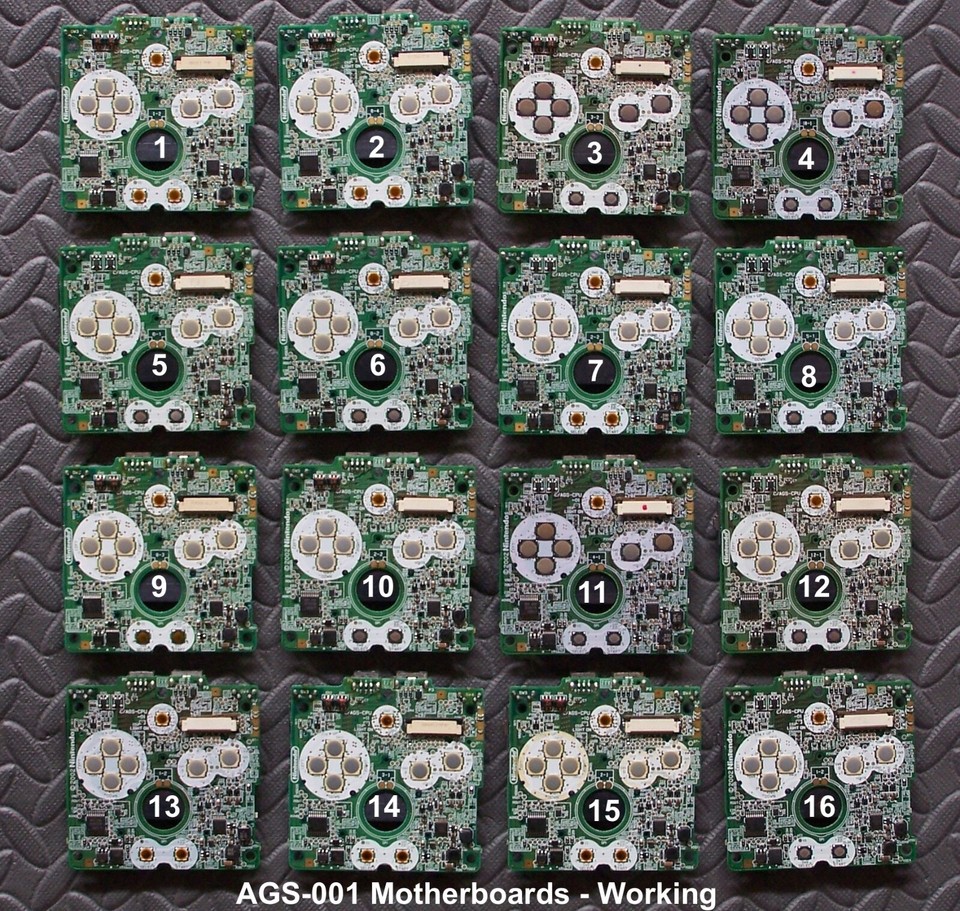 One Nintendo Gameboy Advance SP AGS-001 Motherboard CPU OEM-Working | eBay