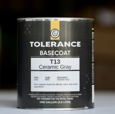 Ceramic Gray Jeep PDN Automotive Urethane Basecoat Paint Full Gallon ...