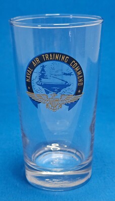 VINTAGE US NAVAL AIR TRAINING COMMAND GLASS | eBay
