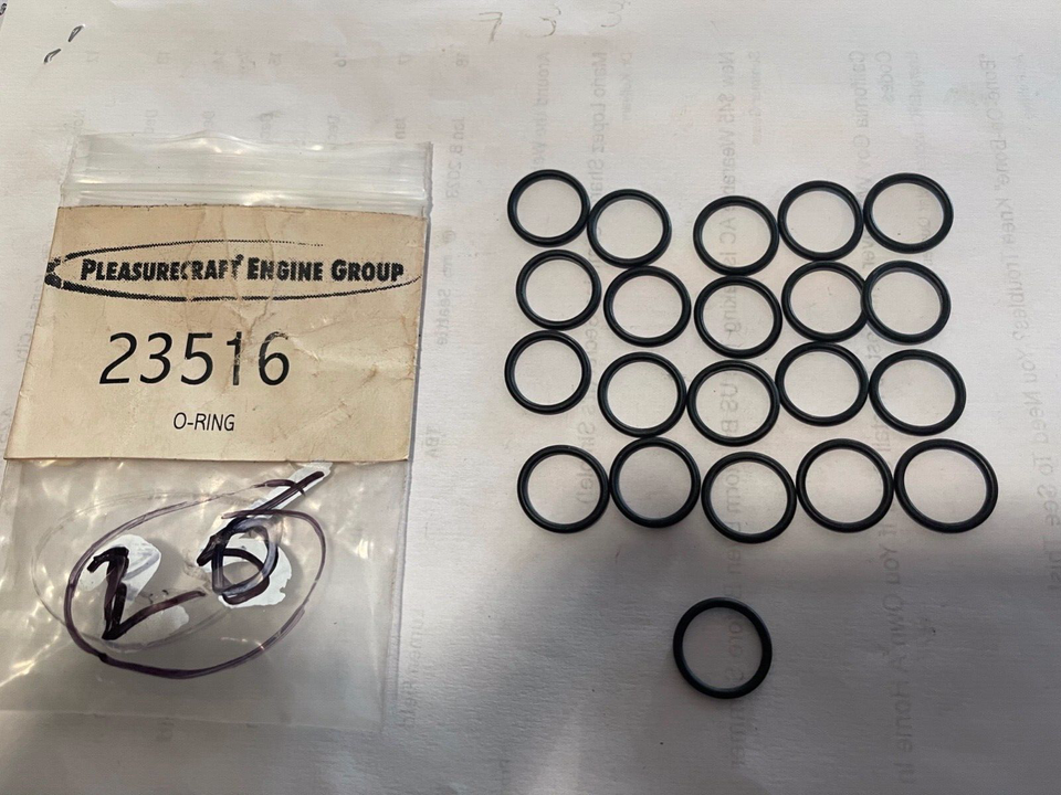 Crusader/PleasureCraft Marine O-Rings (23516) ( 1 Lot=5 O-rings) (Tub ...