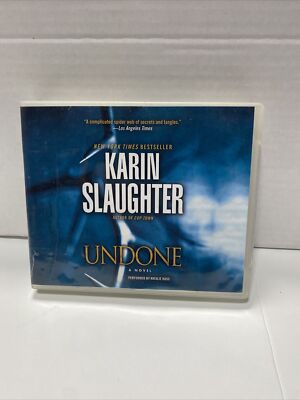 Undone - Audio Book By Karin Slaughter Unabridged Cd Performed By ...