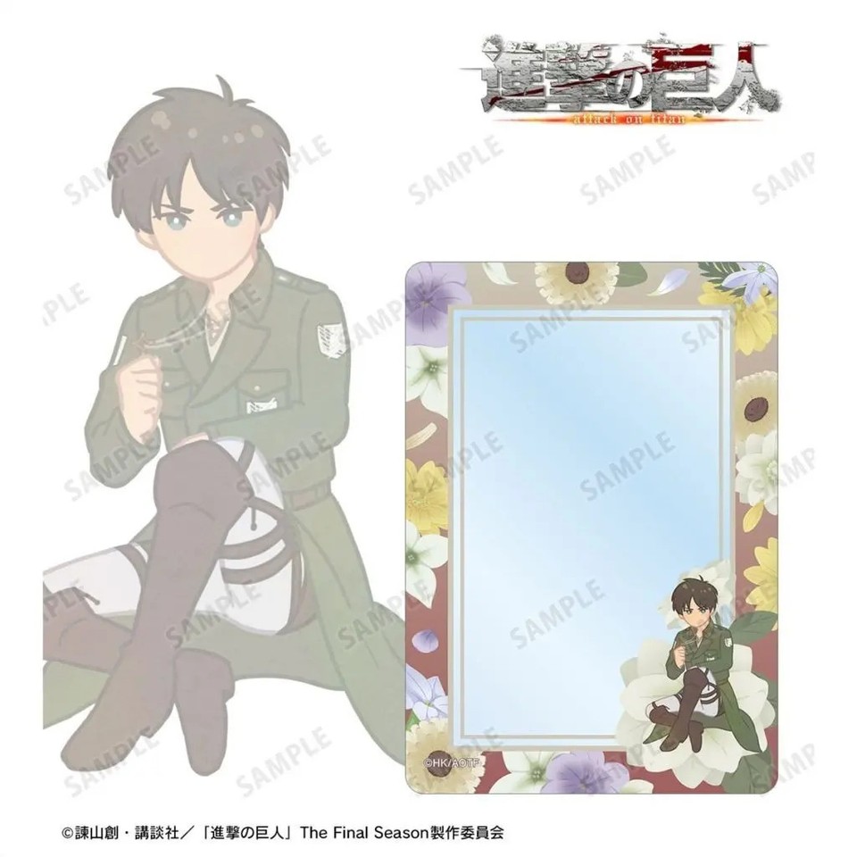 Storage Portable Item Eren Jaeger Botania Vol. 4 B8 Hard Case Tv Anime ...