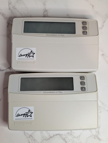 Lot of 2 Honeywell Chronotherm IV Plus Programmable Thermostat | eBay