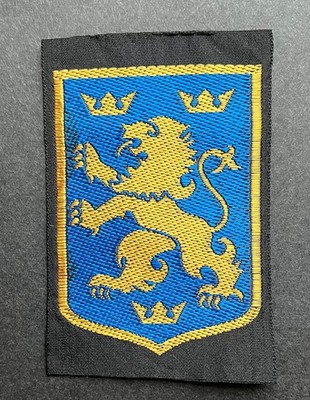 ONE WW2 German shield sleeve patch insignia foreign volunteer badge ...