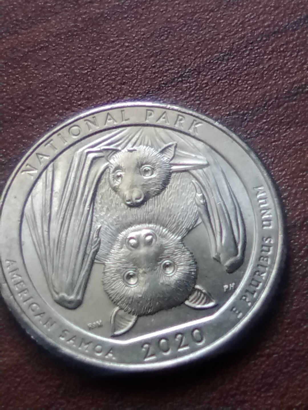 2020 Errors American Samoa Bat Quarter DC | eBay