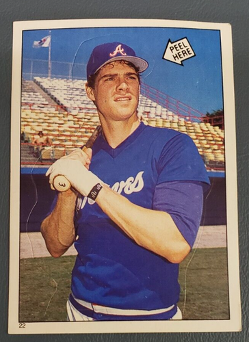 Vintage 1985 Topps Stickers Baseball Card #22 Dale Murphy - Die Cut | eBay