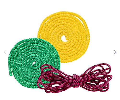 Universal Rope Set 2.5m ROPE & Rubber Band NEW OVP 2 Ropes + 1 Rubber ...
