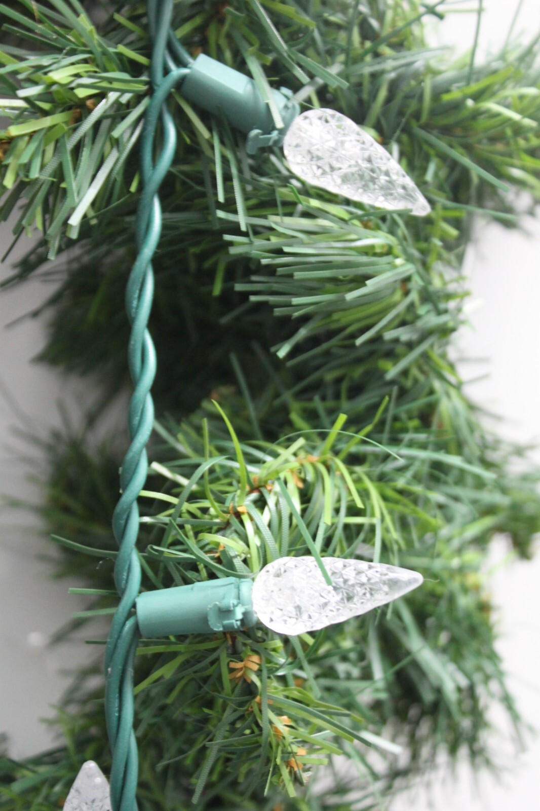 BLUE & WHITE 120 LIGHTS LED C8 C9 Indoor Outdoor Hanukkah Yard Tree ...