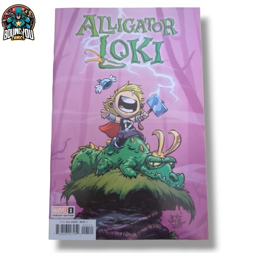 ALLIGATOR LOKI #1 - SKOTTIE YOUNG VARIANT (2023) VF/NM | eBay