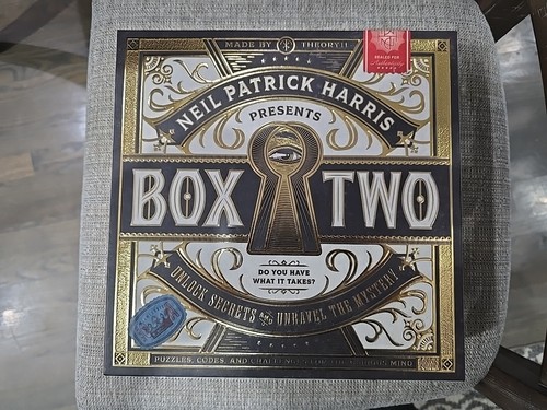 BOX TWO by Neil Patrick Harris Brand New - Sealed | eBay