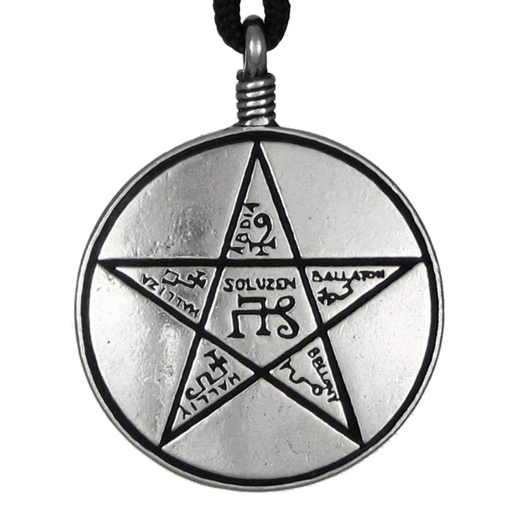 Shield of Solomon Pentacle Pendant Seal Amulet Hermetic kabbalah ...