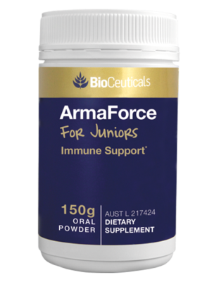 Bioceuticals Armaforce Juniors 150g Immune Booster Support Cold Flu ...