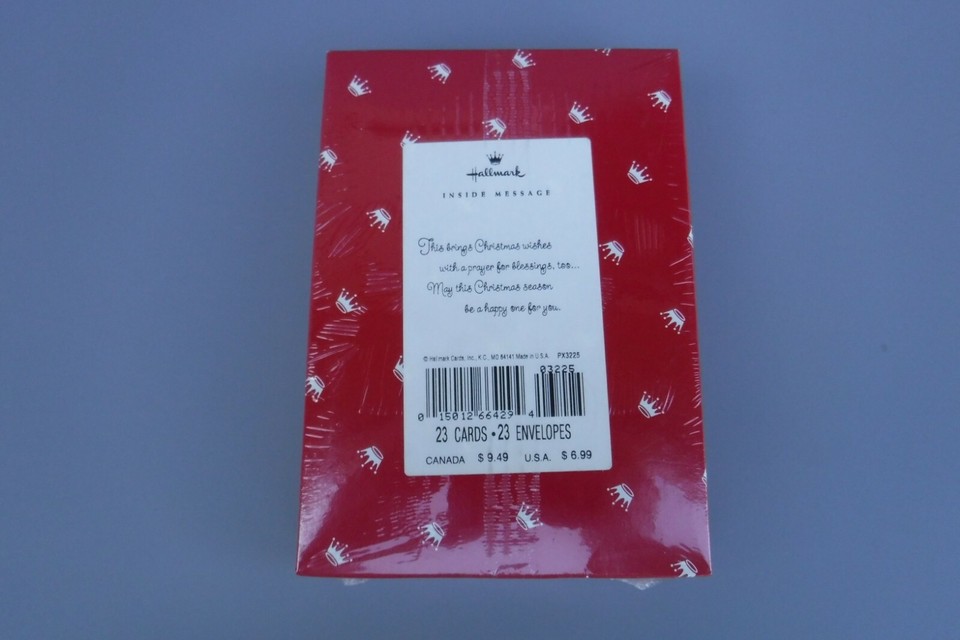 New Old Stock Vintage Hallmark Mary Hamilton Christmas Cards Box of 23 ...