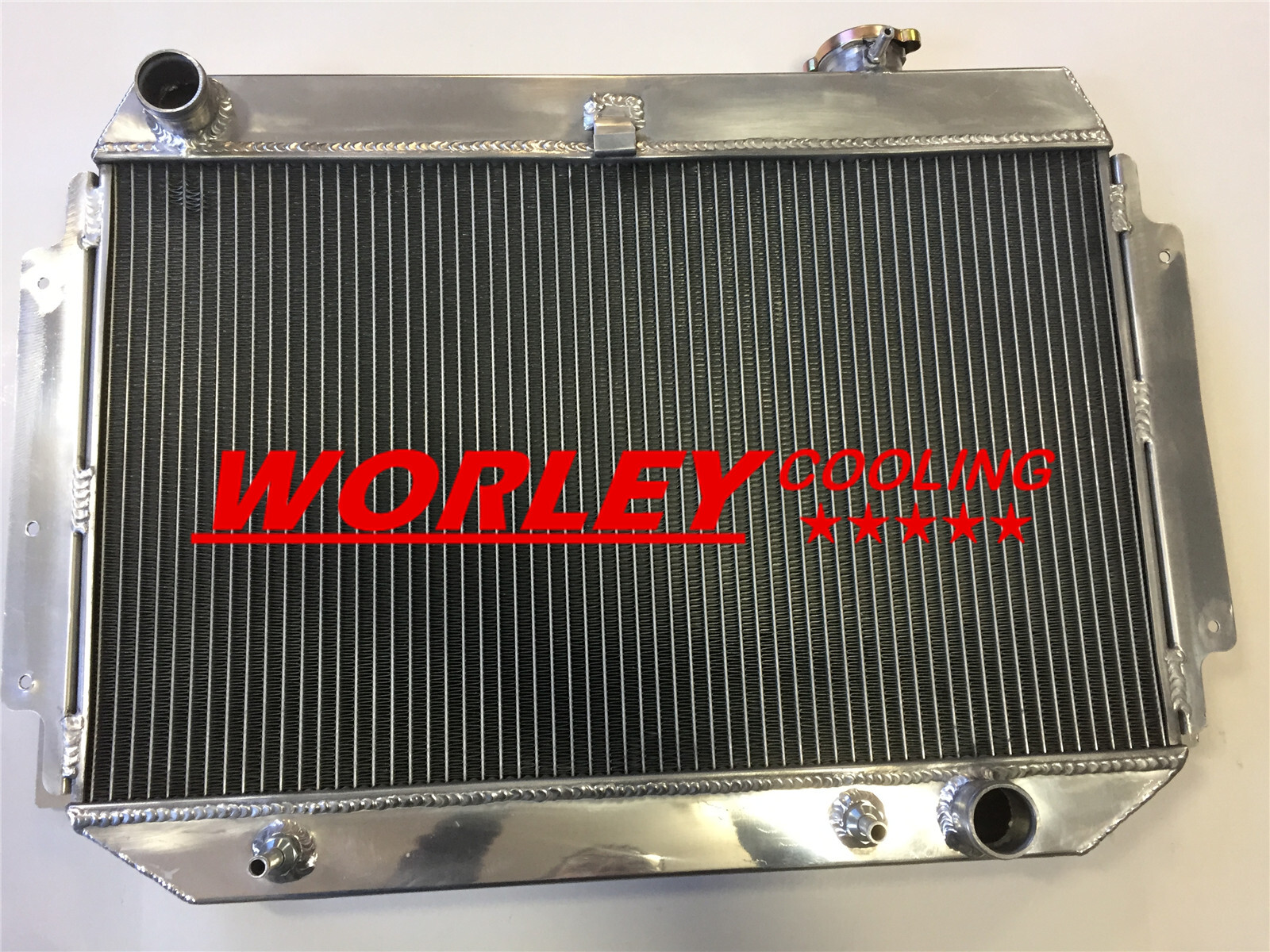 NSW-3 ROW RADIATOR and fans for Holden Kingswood HQ HJ HX HZ V8 CHEVY ...