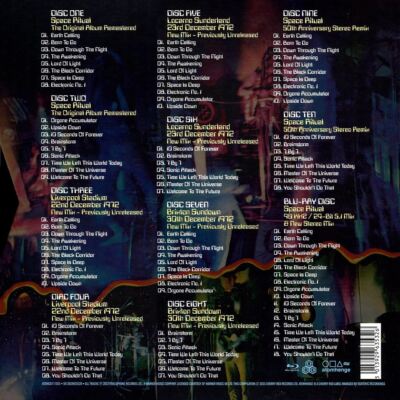 HAWKWIND SPACE RITUAL [50TH ANNIVERSARY EDITION] NEW CD 5013929635326 ...