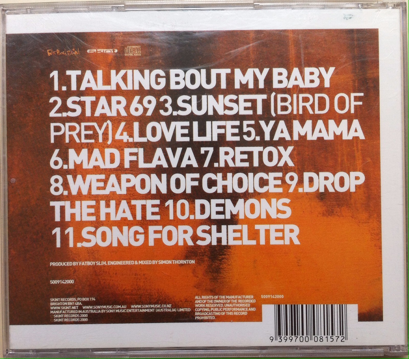 Fatboy Slim - Halfway Between the Gutter and the Stars (CD, 2013, Skint ...