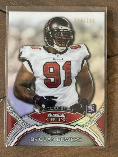 2011 Bowman Sterling #38 Da'Quan Bowers Refractors #/299 | eBay