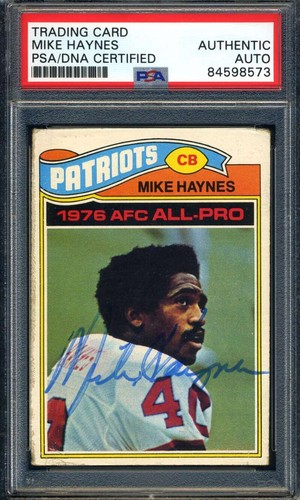 Make Haynes PSA DNA Coa Signed 1977 Topps Rookie Autograph | eBay