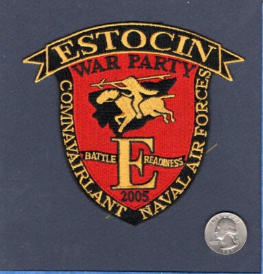 VFA-87 GOLDEN WARRIORS Battle E 2005 US NAVY F-18 HORNET Squadron Patch ...