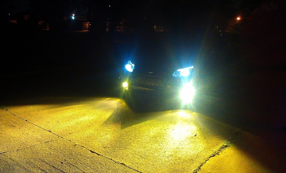 Pair 9006/Hb4 3000K Yellow 35W Replacement HID Light Bulbs Low Beam ...