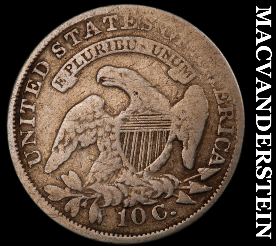 1835 Capped Bust Dime - Scarce Semi-key Better Date No Reserve #E4535 ...