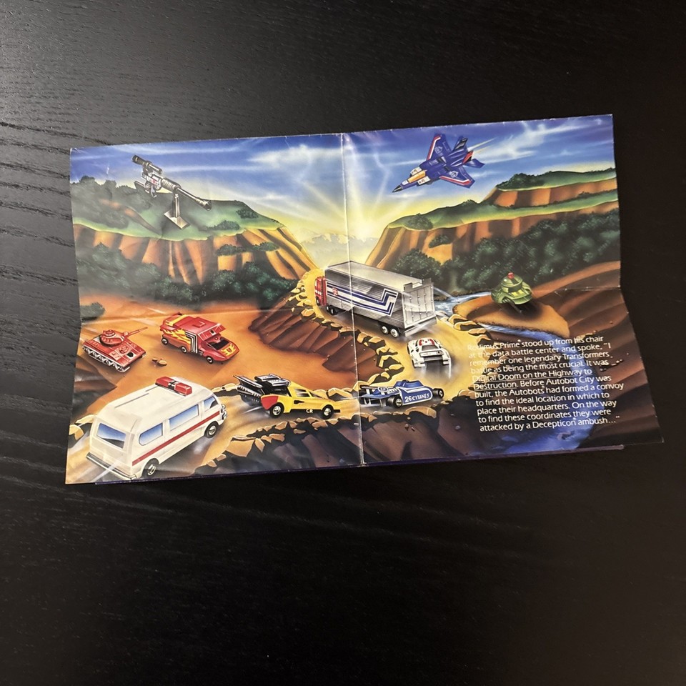 Transformers Toy Catalogue Poster - Hasbro | eBay UK