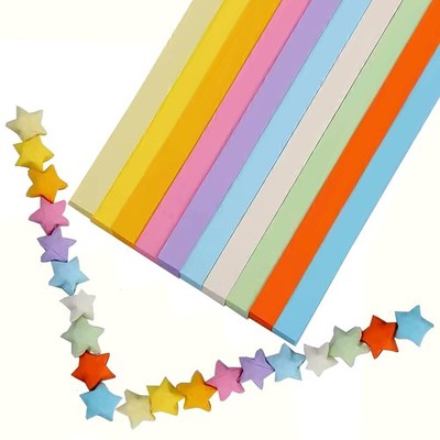 Origami Paper Stars, Colorful Handcraft Origami Lucky Star Paper DIY ...