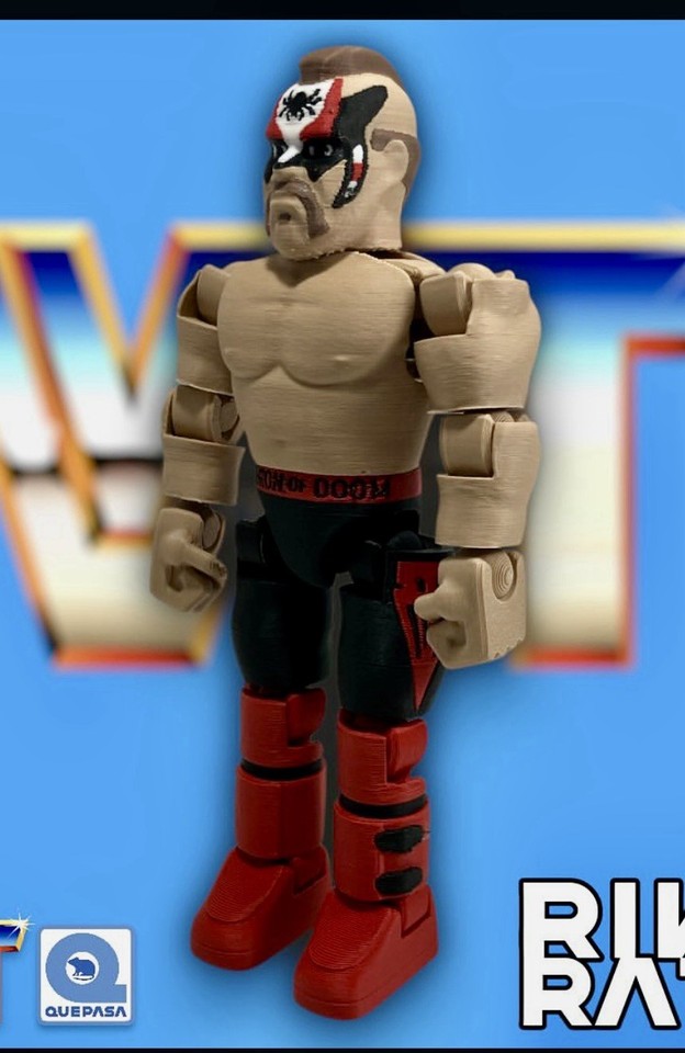 WWF WWE Legion Of Doom Hawk Animal Ring Rats LJN Hasbro Era Wrestling ...