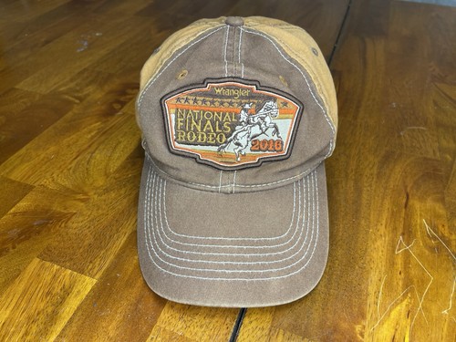 Wrangler PRCA 2016 National Finals Rodeo Hat Brown Tan Las Vegas ...