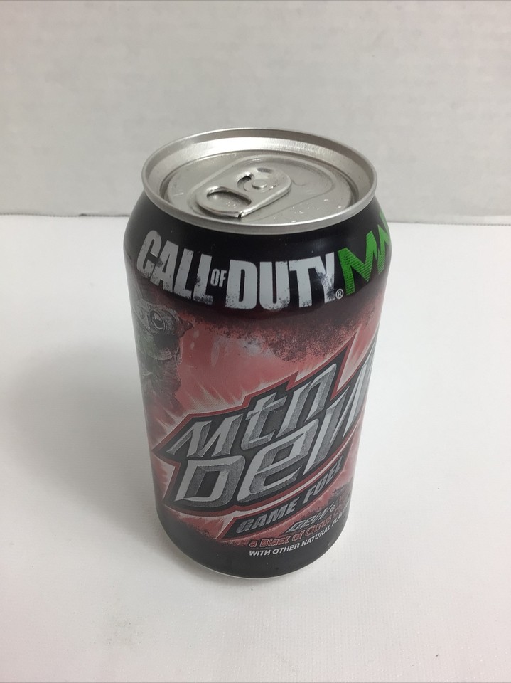 Mountain Dew Game Fuel Cherry 2012 Sealed Top MW3 COD3 XBOX PS3 PS4 PS5 ...
