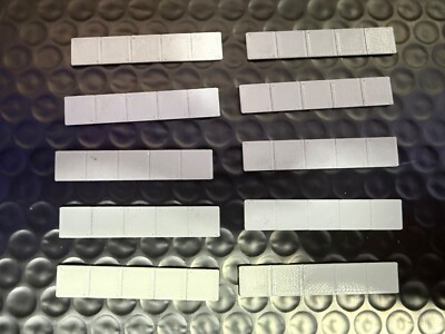HO Scale Sidewalk for Model Train and Scale Models - Includes Ten 2 ...