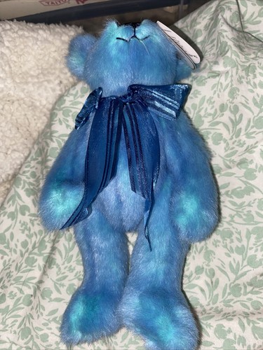 Ty Beanie Baby Azure Bear Blue Plush Stuffed Animal Toy Gift 9 Inch A13 ...