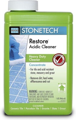 NEW BRAND StoneTech Restore Acidic Cleaner, Concentrated, 1 Quart ...