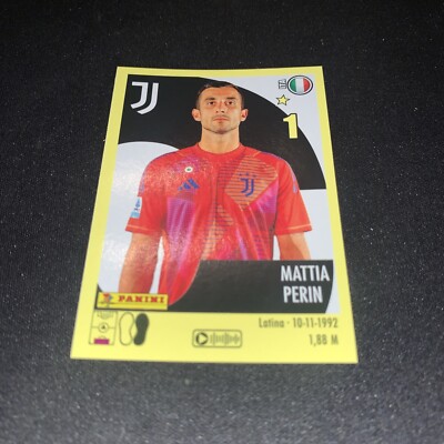 249 Mattia Perin Juventus Panini Calciatori 2024-2025 sticker Italy | eBay