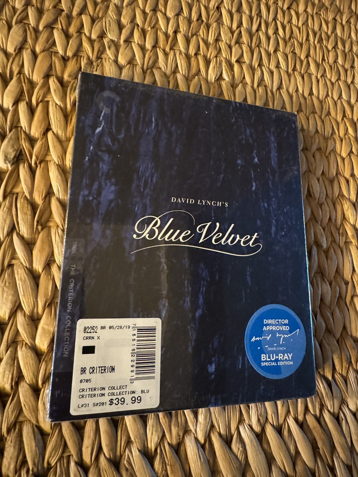 Blue Velvet (Criterion Collection) (Blu-ray, 1986) Brand New ...