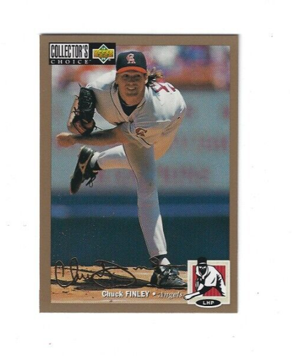 1994 Upper Deck Collector's Choice Gold Signature Chuck Finley #515 | eBay