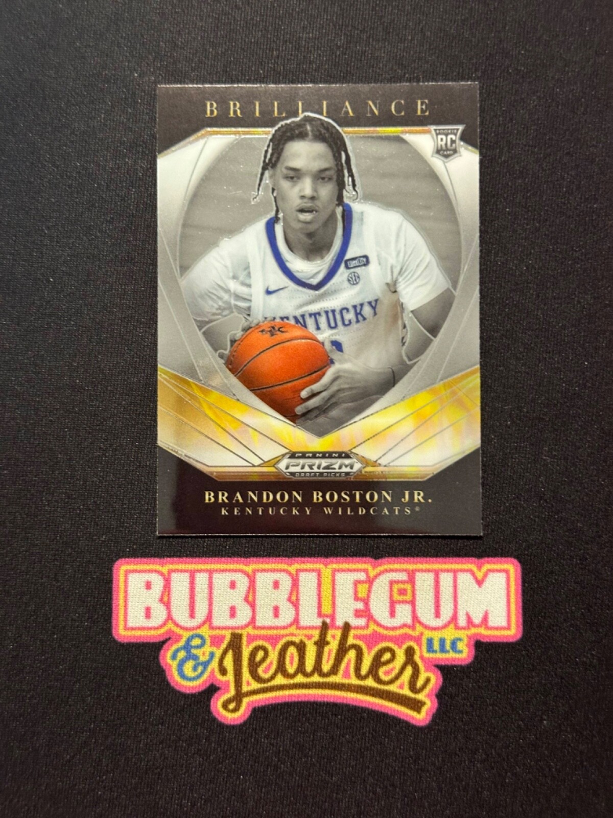 2021 Panini Prizm Draft Picks #7 Brandon Boston Jr. Brilliance Rookie ...