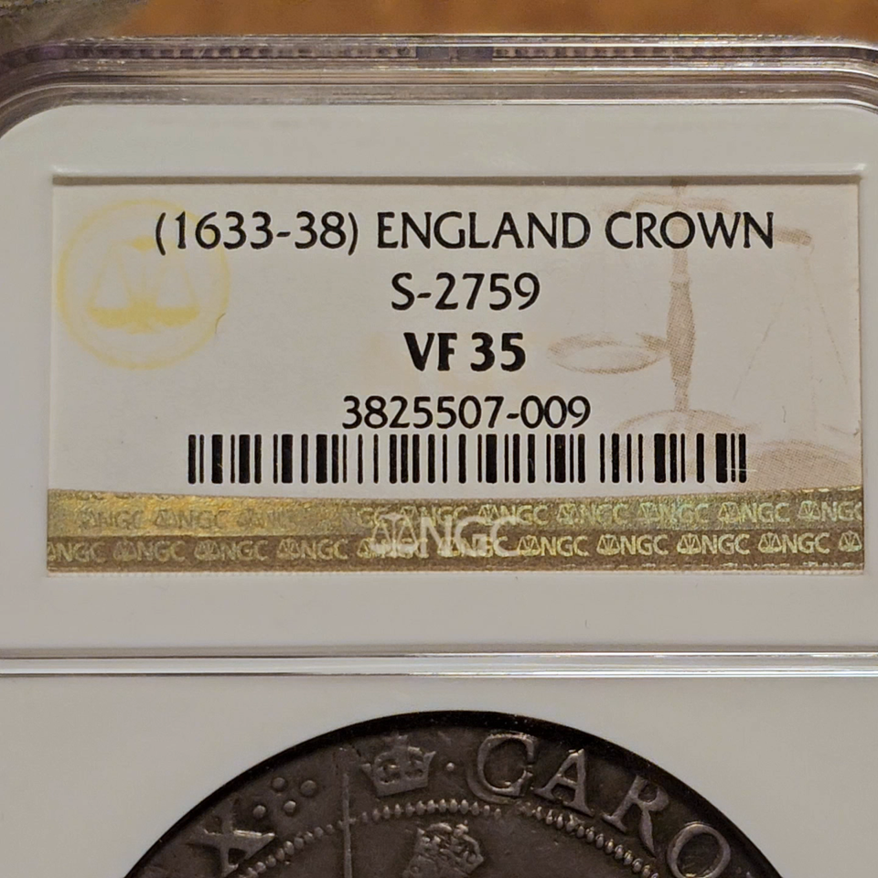 Great Britain, Charles I, Crown 1635, mm. crown, NGC VF 35 | eBay