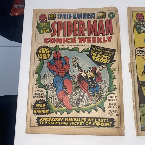 Spider-Man Comics Weekly. Marvel UK. Issues No.1 up to 100 every issue ...