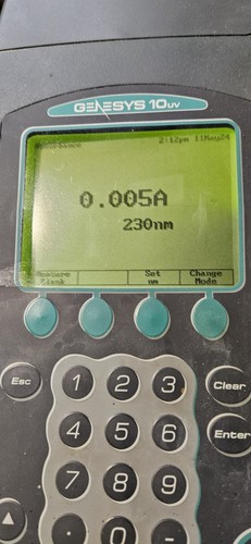 THERMO SPECTRONIC GENESYS MODEL 10 UV SPECTROPHOTOMETER CAT 335902 | eBay