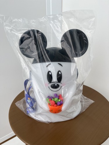 2025 Disney Parks Happy Halloween Mickey Mouse Ghost Popcorn Bucket | eBay