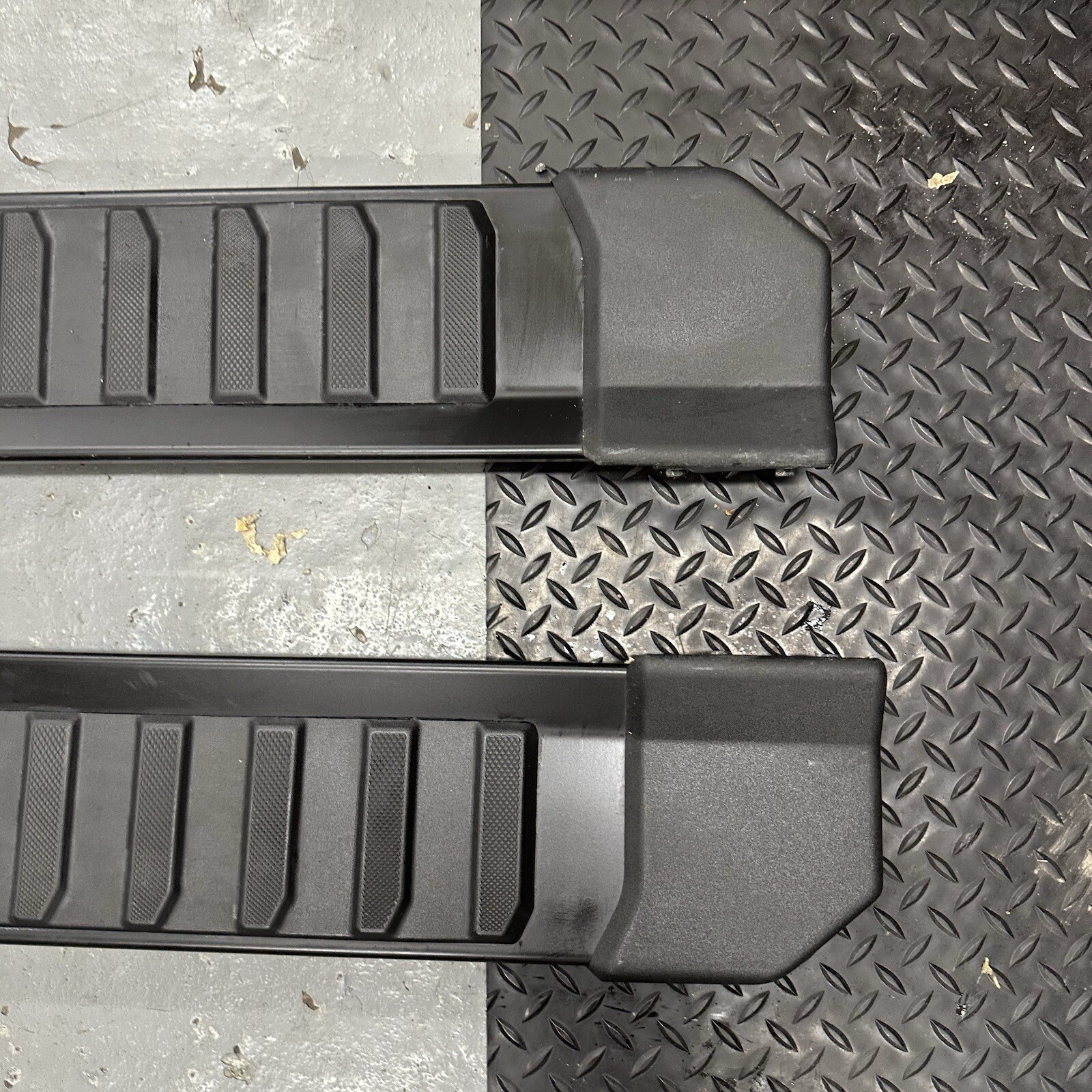 2015-2024 Crew Cab Ford F-150 Running Boards Side Steps Bars BLACK 6 ...