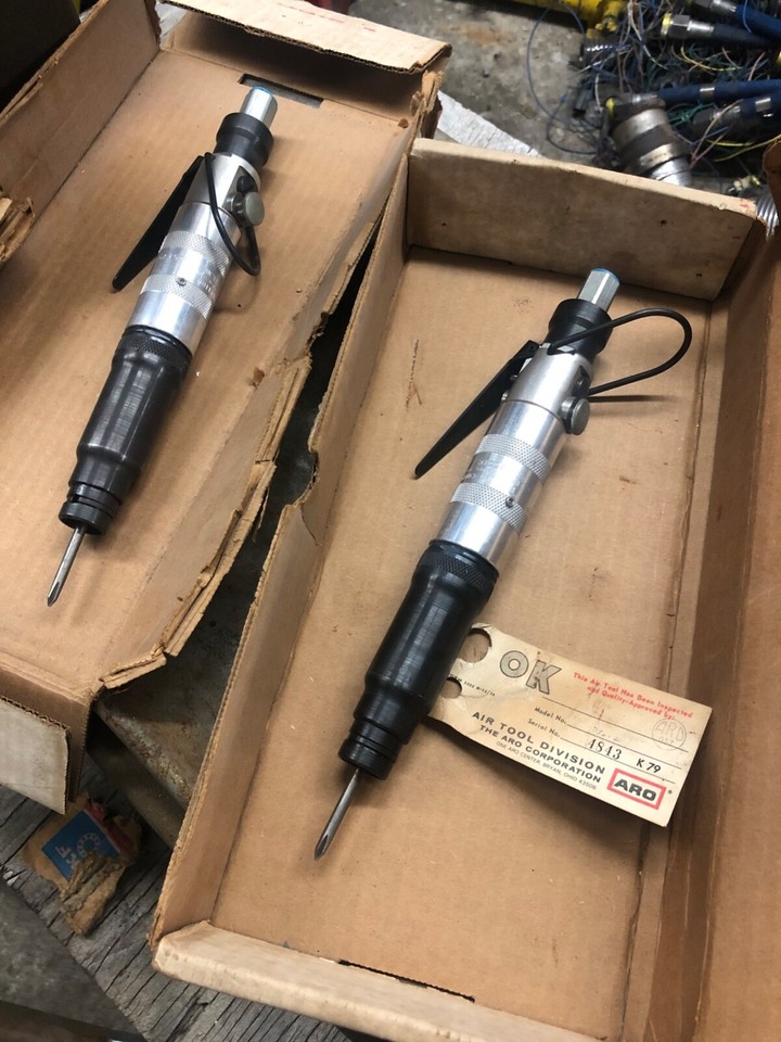ARO CORP PNEUMATIC INSERT AIR TOOL SCREWDRIVER 7501C | eBay