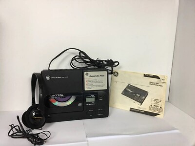 GE General Electric Compact Disc Digital Audio Player 11-8000A ...