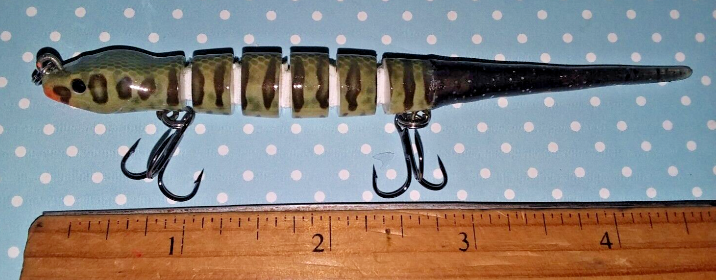 #C BABY GARTER SNAKE Lure Multi Jointed 0.394in .41oz SNAKE/ Jointed ...