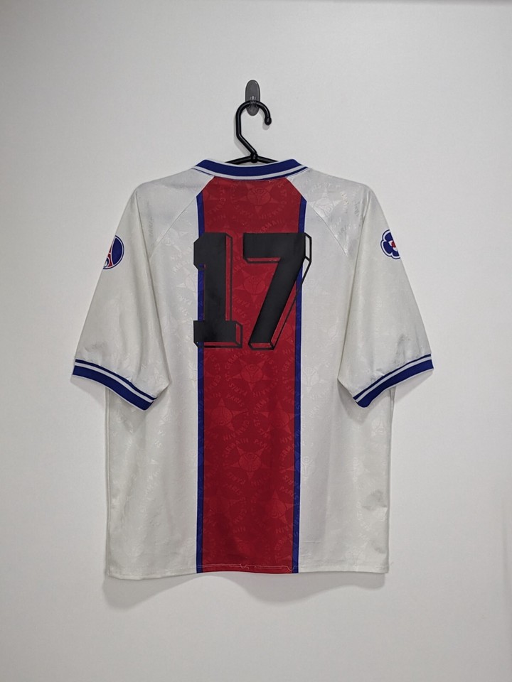1994/95 PSG Paris Saint-Germain #17 Nike Player Spec Away Shirt ...