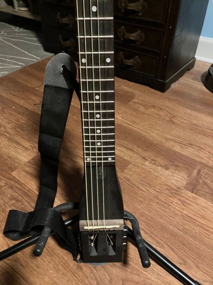 Super portable, compact travel Acoustic/Electric guitar by Anygig ...