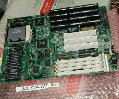 INTEL V1.0 TRITON P54C Socket 7 Motherboard WITH CPU SX963 INCLUDED | eBay