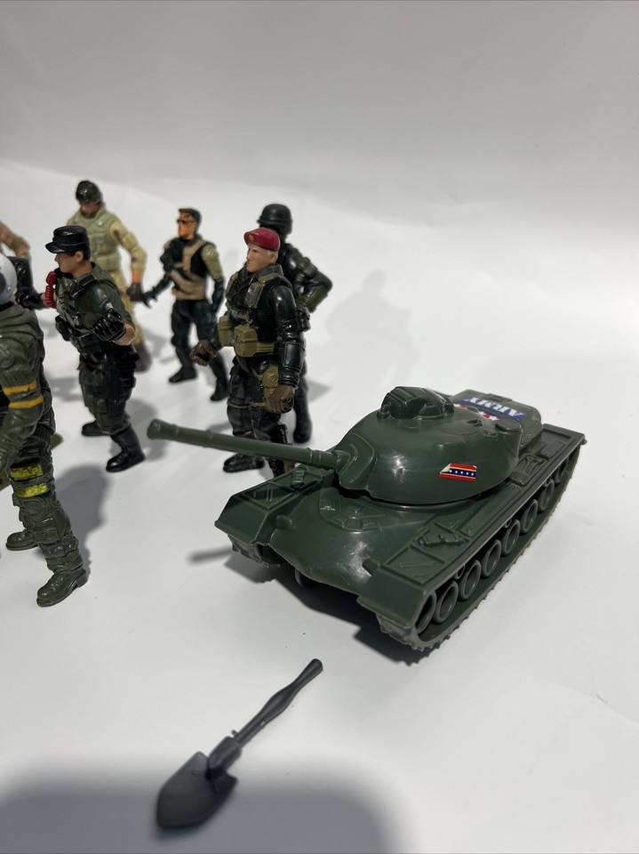 Lot of 10 Chap Mei Military Action Figures collection Army Men + 2 ...